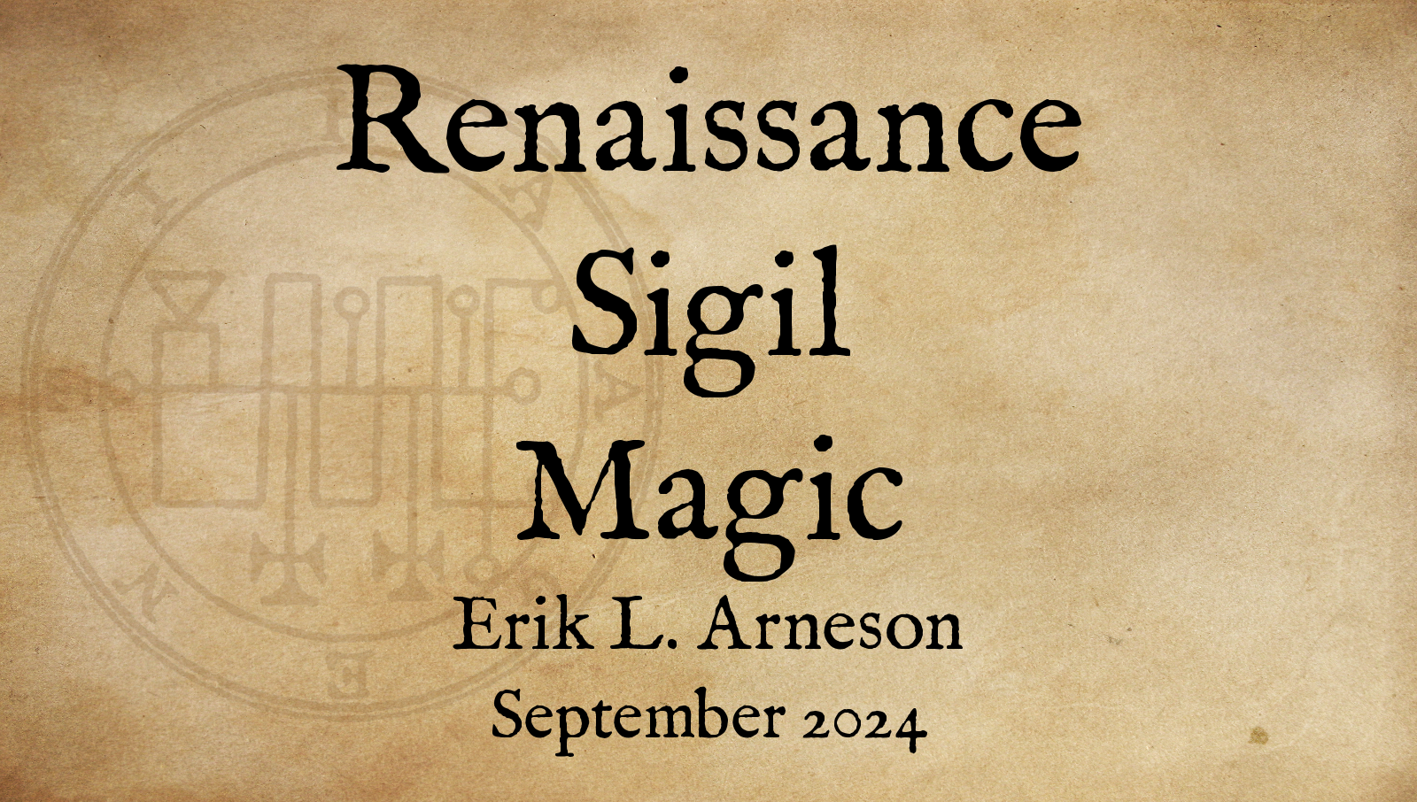 Renaissance Sigil Magic – Arnemancy